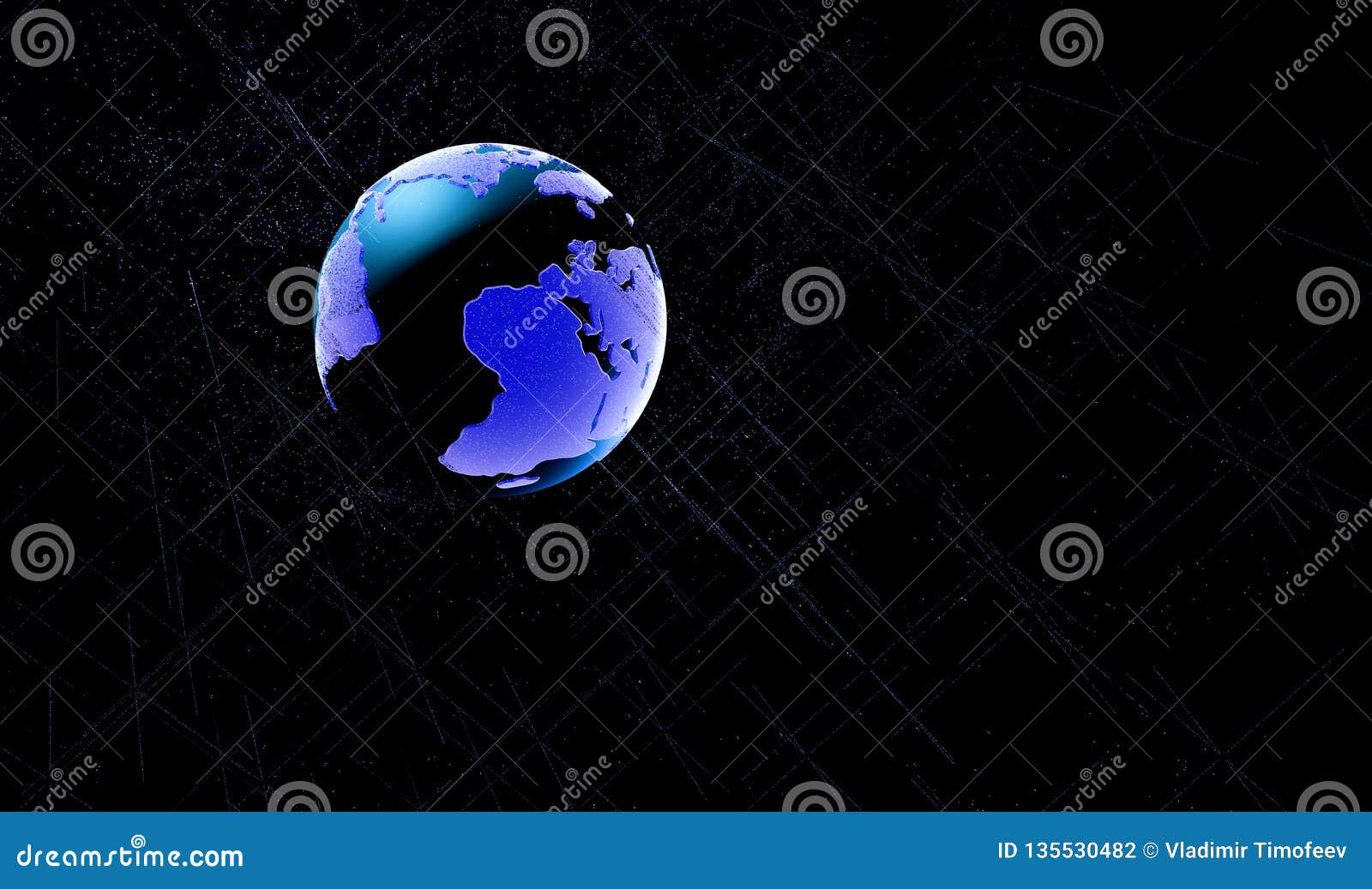 World Map Point, Line, Composition, Representing the Global, Global ...