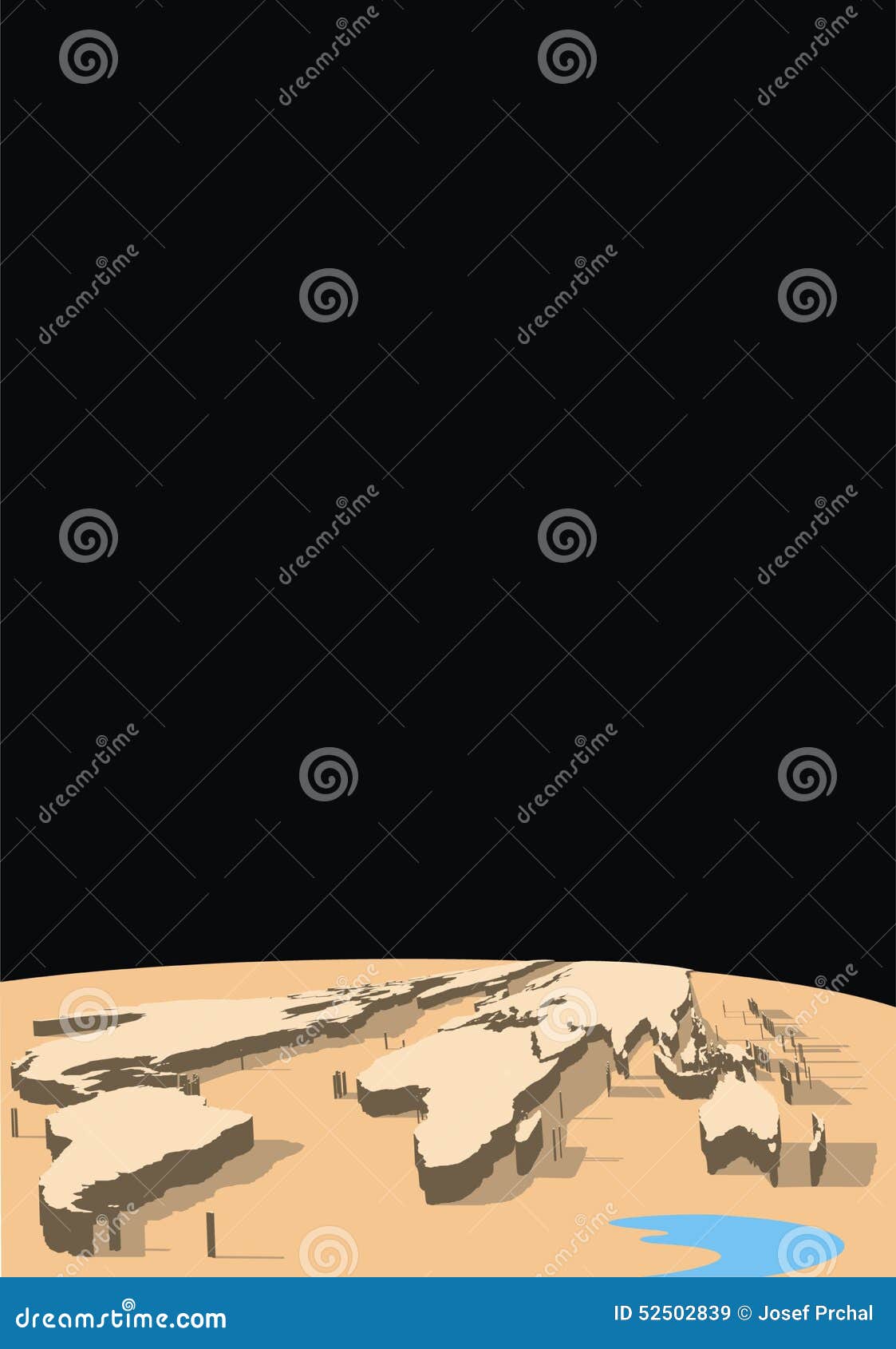 World map stock vector. Illustration of solid, outline - 52502839