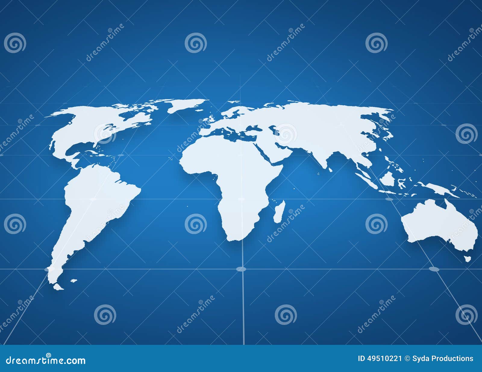 World Map Projection Over Blue Background Stock Illustrations – 21 ...