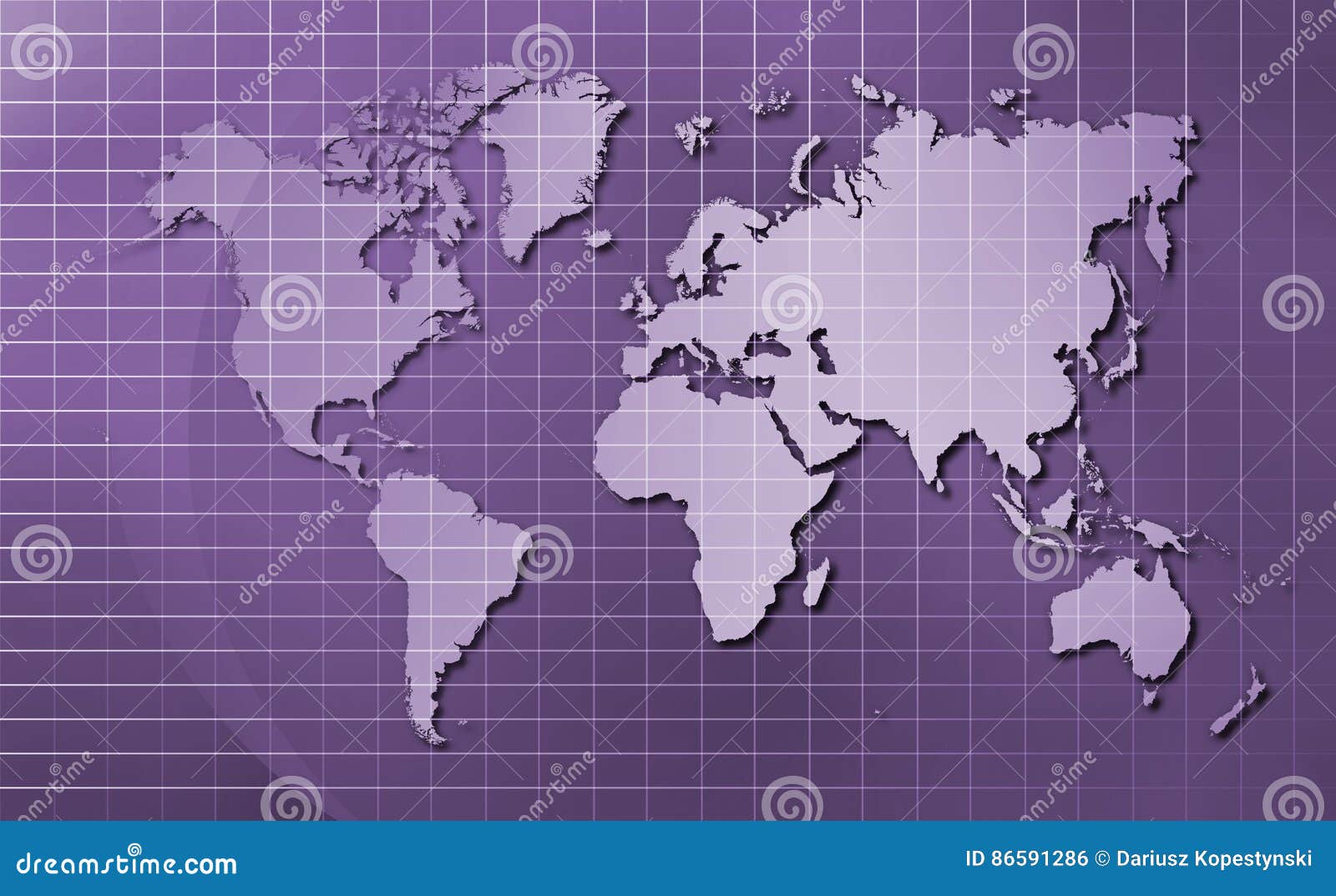 World stock illustration. Illustration of global, atlantic - 86591286