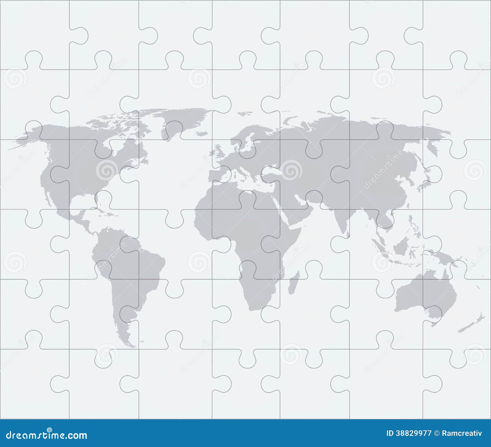 World map with of puzzles stock vector. Illustration of abstract - 38829977