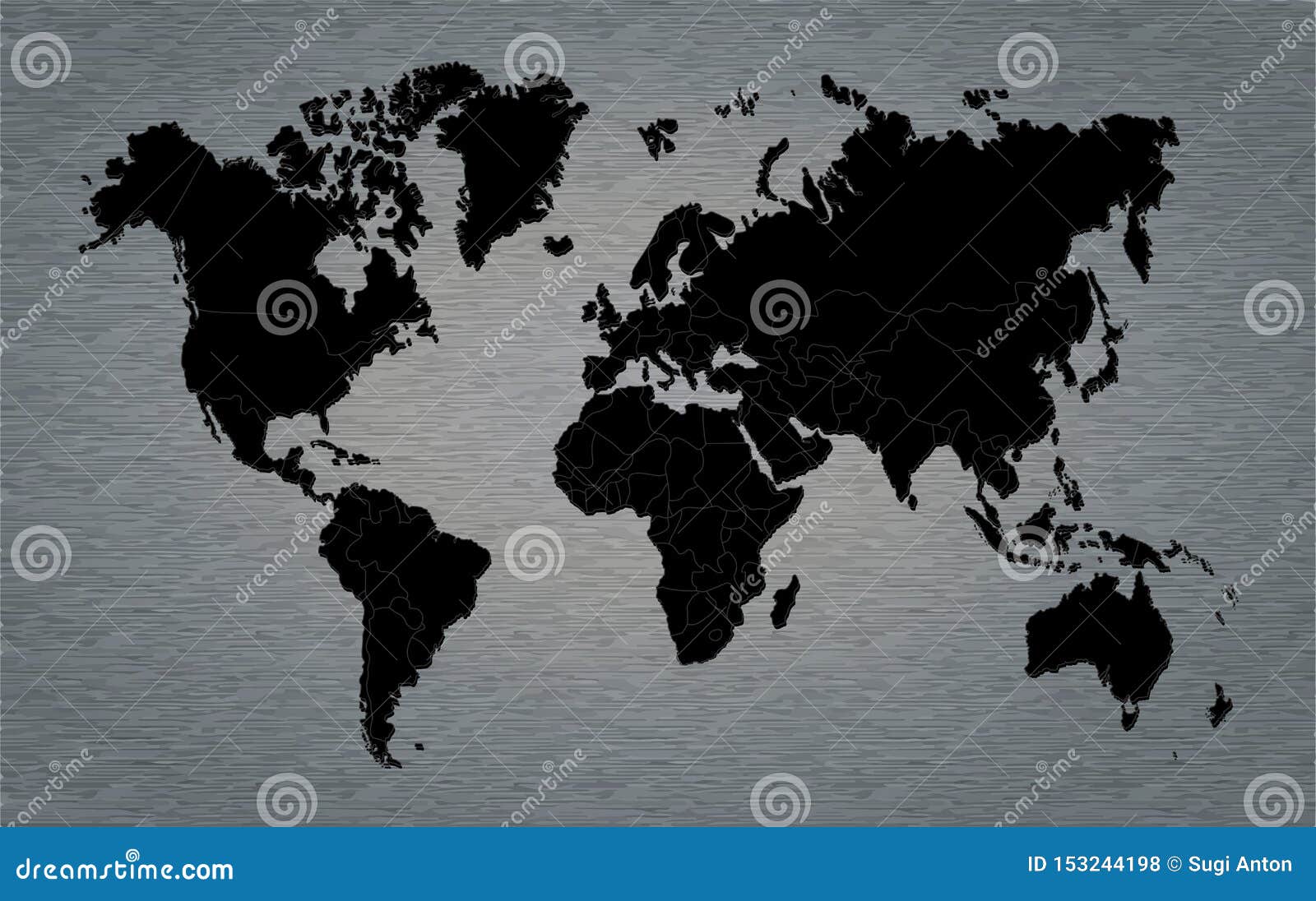 World Map RGB stock vector. Illustration of cartography - 153244198