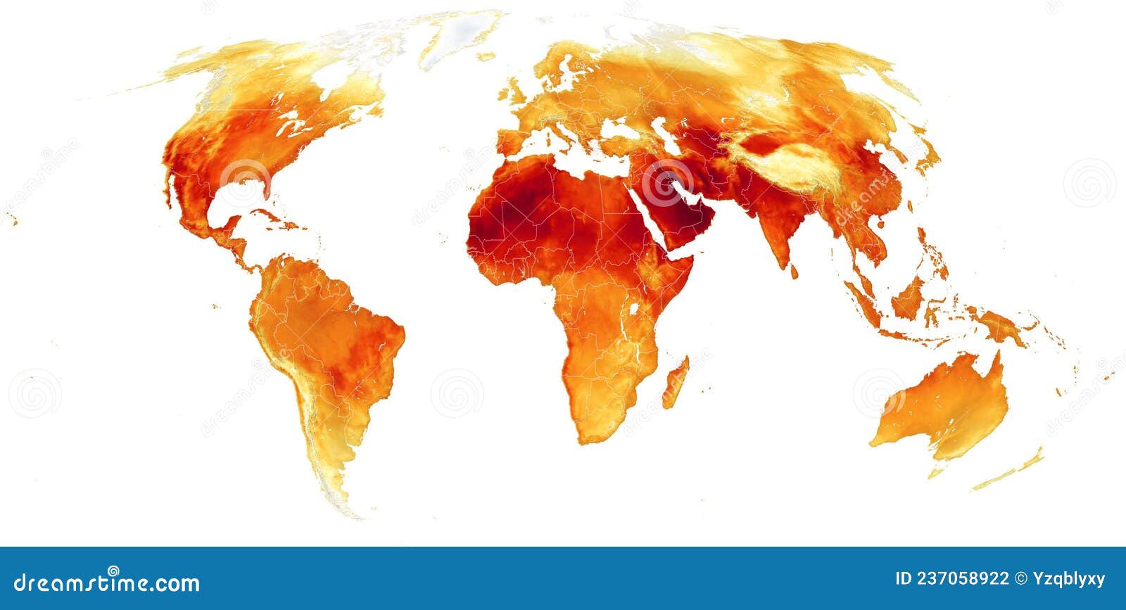 World Map of Satellite Meteorological Cloud Stock Photo - Image of ...