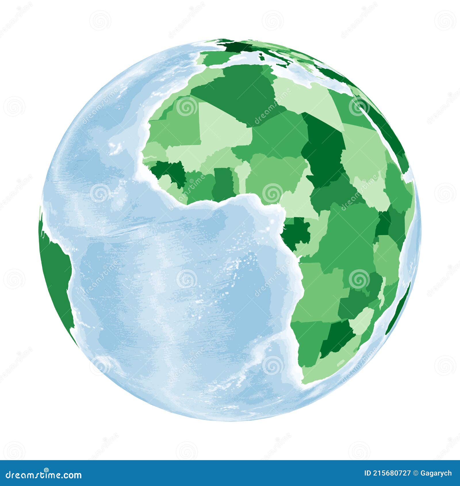 Tilted World Globe Royalty-Free Stock Photography | CartoonDealer.com ...