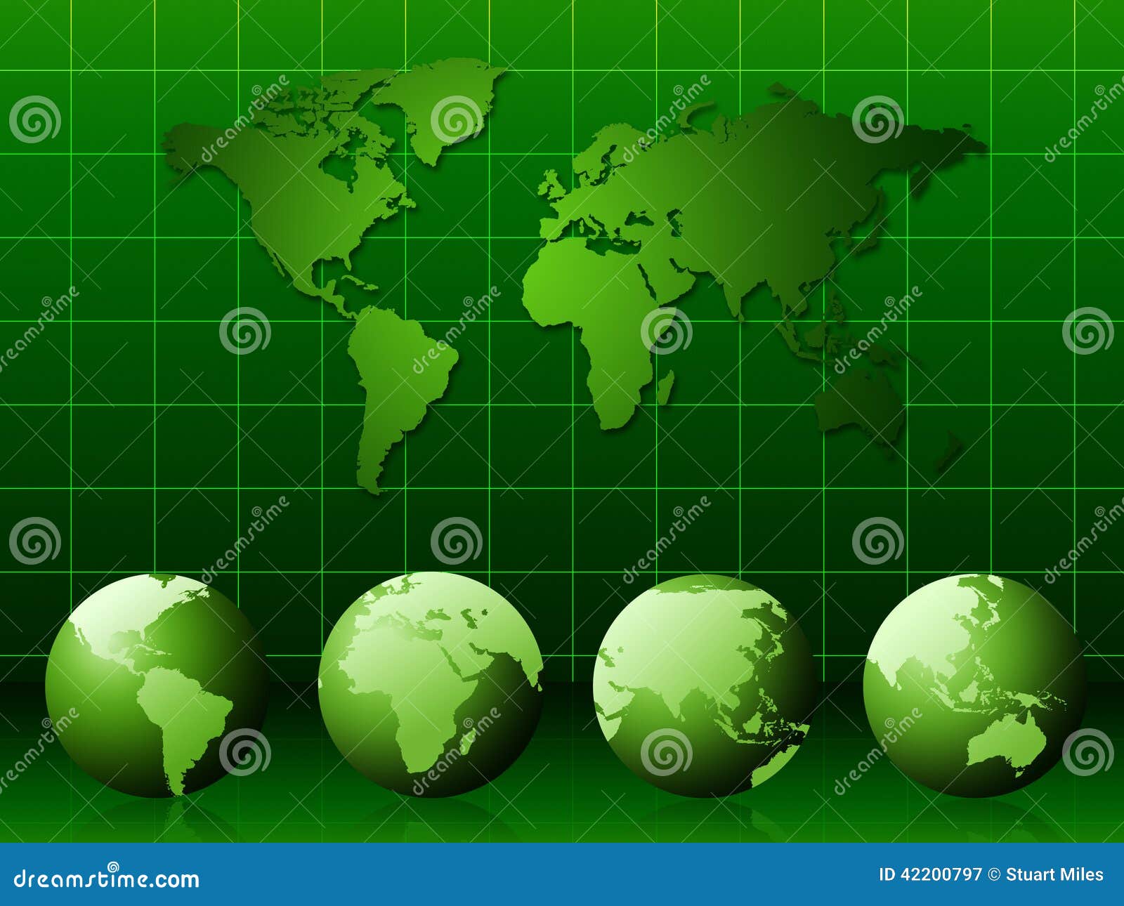World Map Shows Background Globalization and Template Stock ...