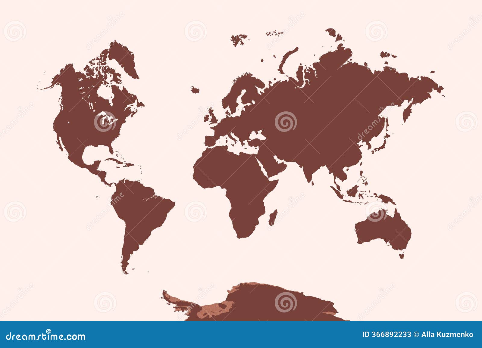 World Map, Sign Silhouette. World Map Globe. Vector Illustration ...