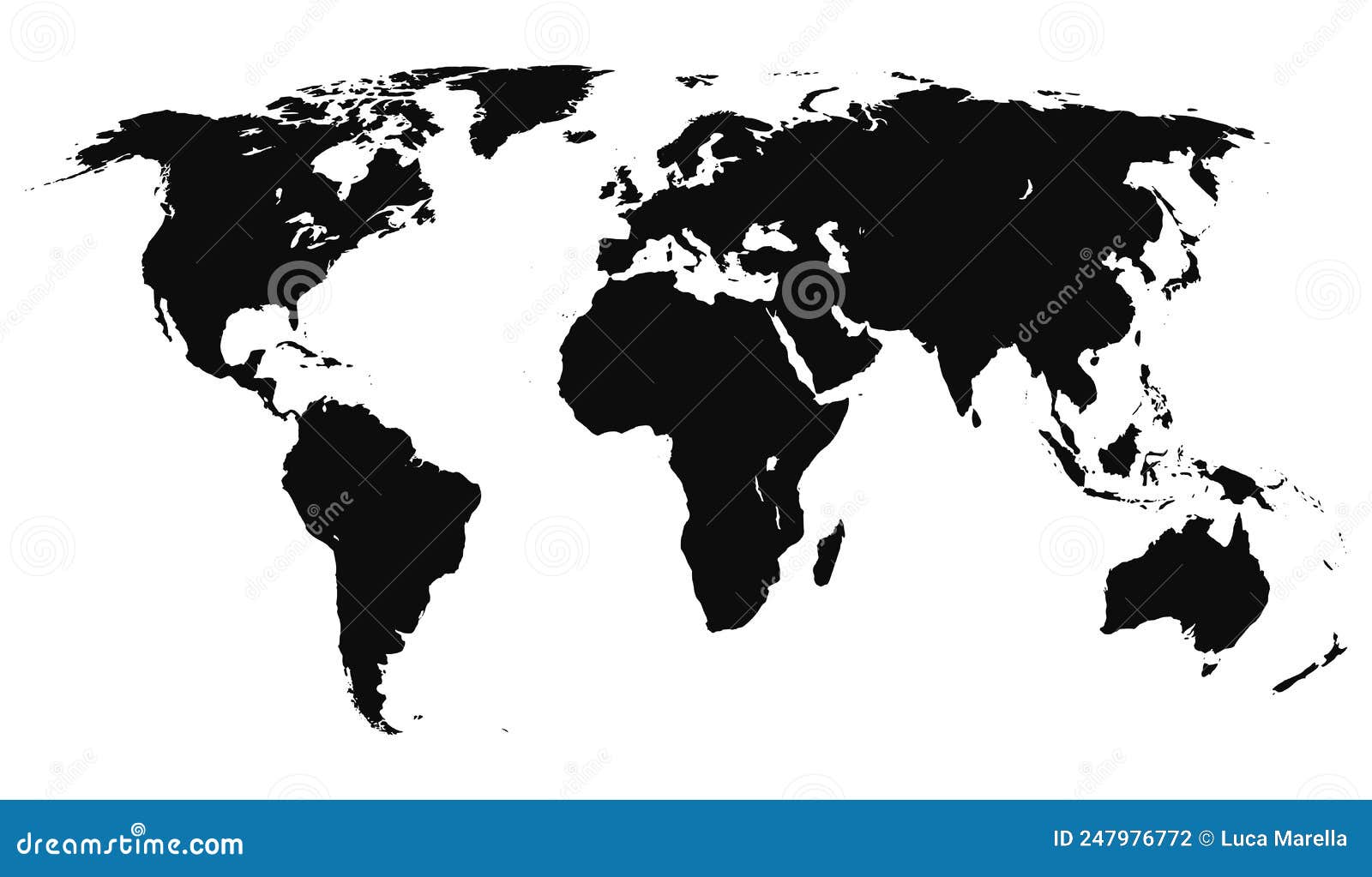 Planisphere Black Silhouette Illustration Isolated - PNG Stock Photo ...