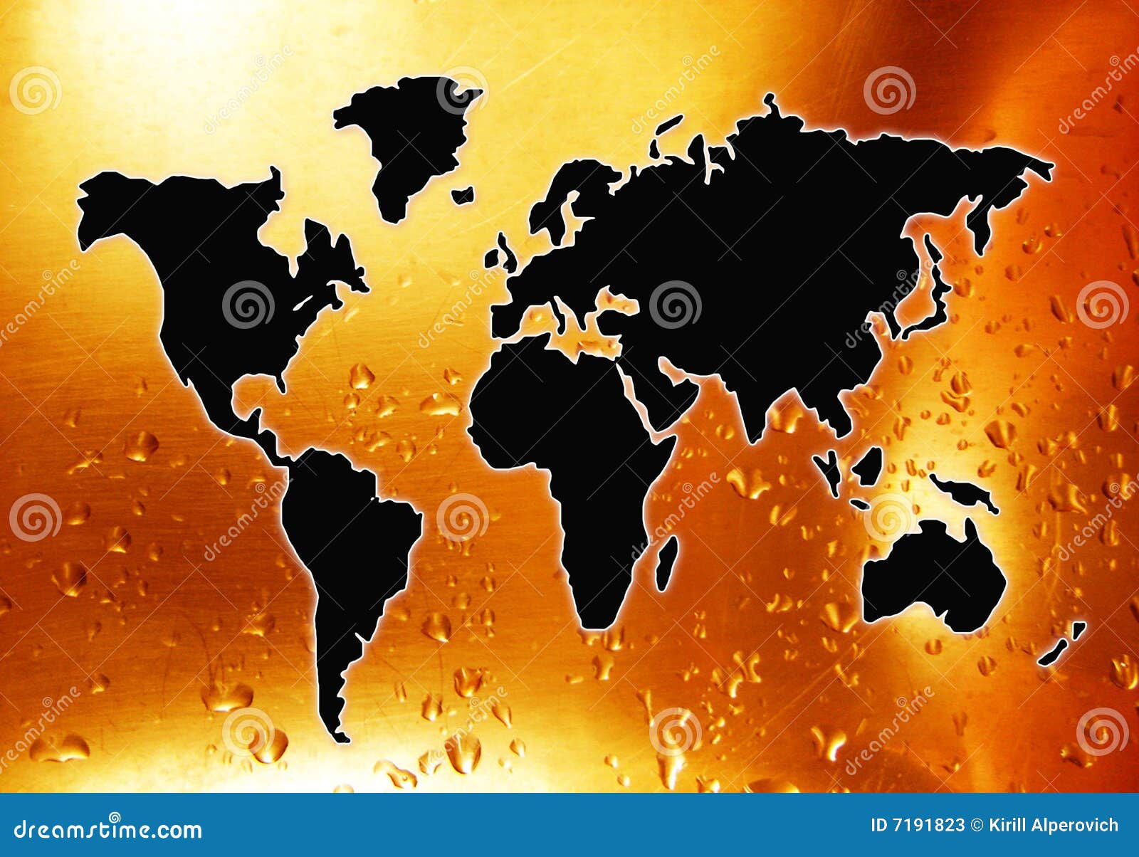 World map silhouette stock illustration. Illustration of atlantic - 7191823