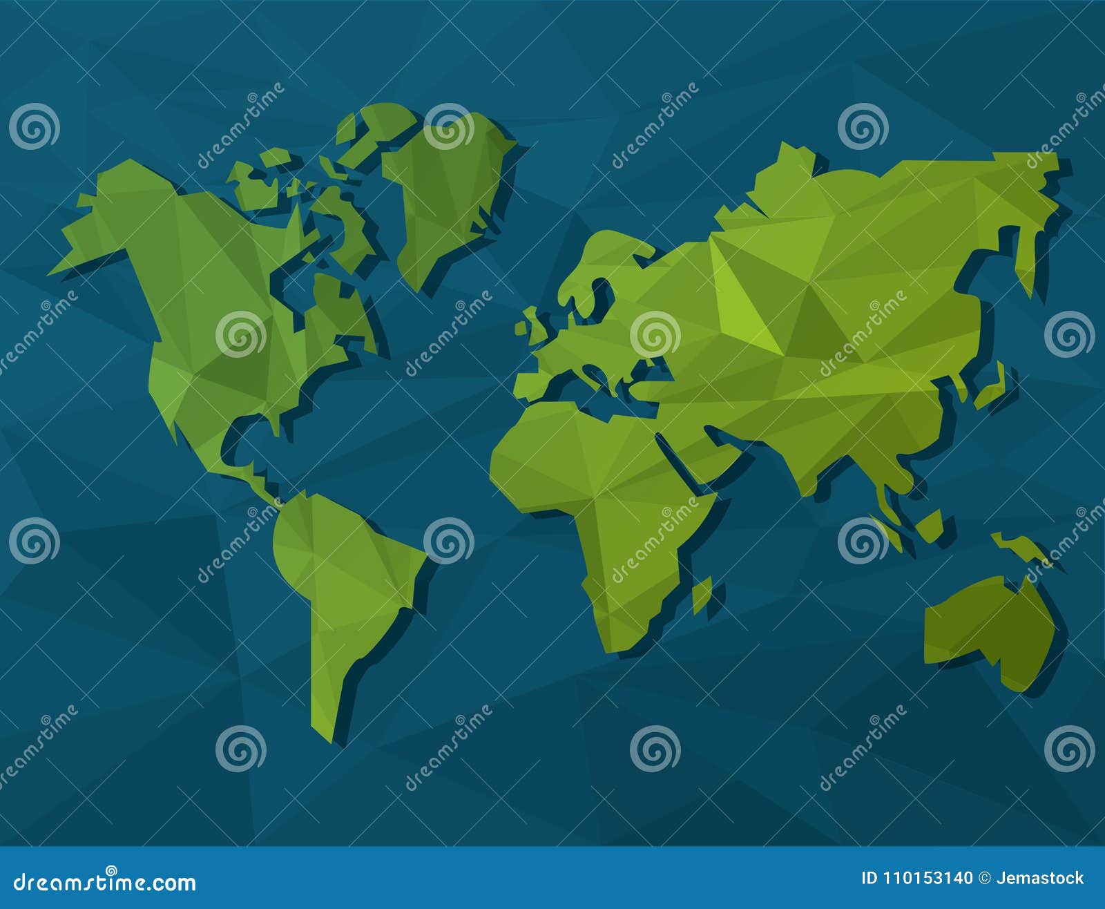 World map silhouette stock vector. Illustration of silhouette - 110153140