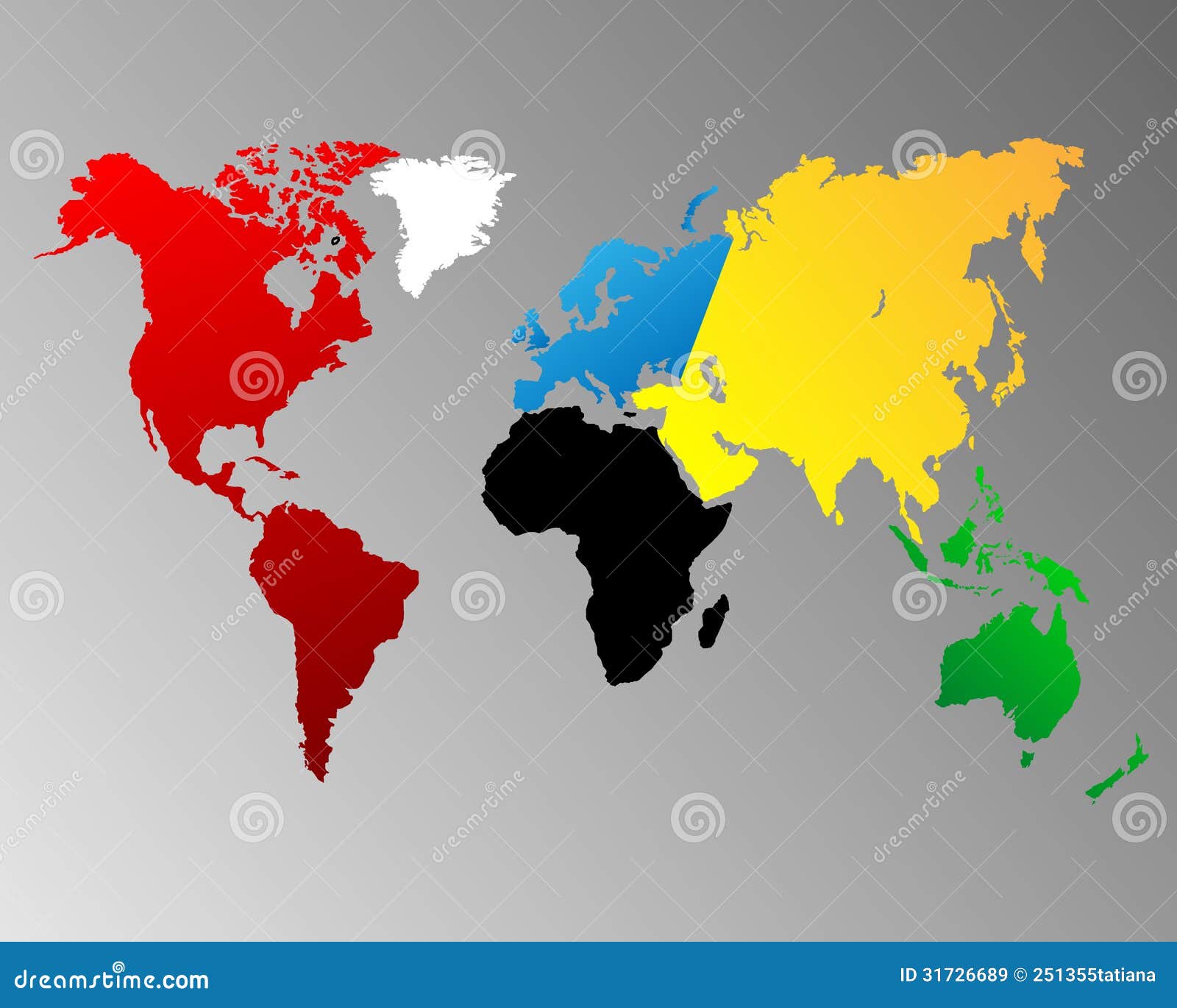 World Map stock vector. Illustration of earth, modern - 31726689
