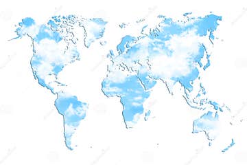 World Map Sky stock image. Image of global, communications - 125921257