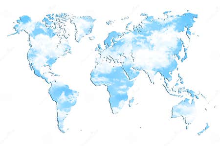 World Map Sky stock image. Image of global, communications - 125921257