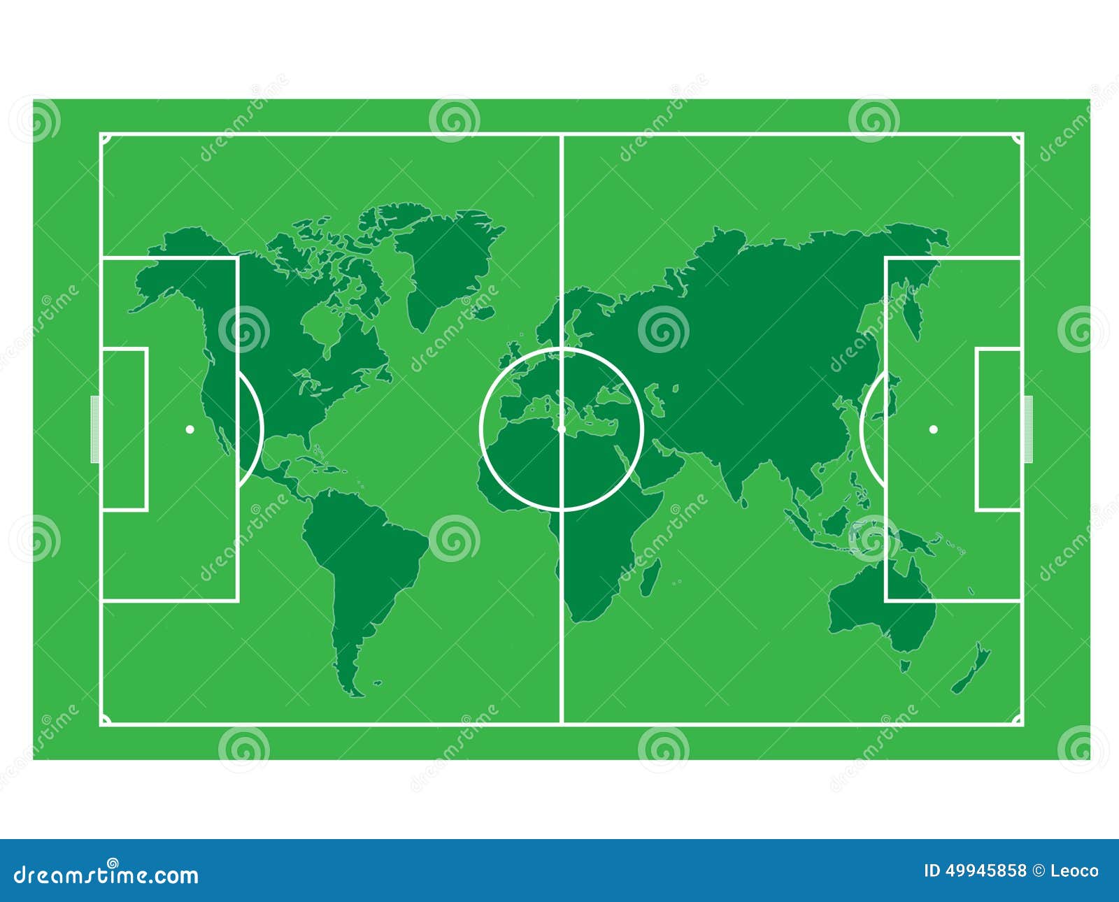 Soccer Field Map