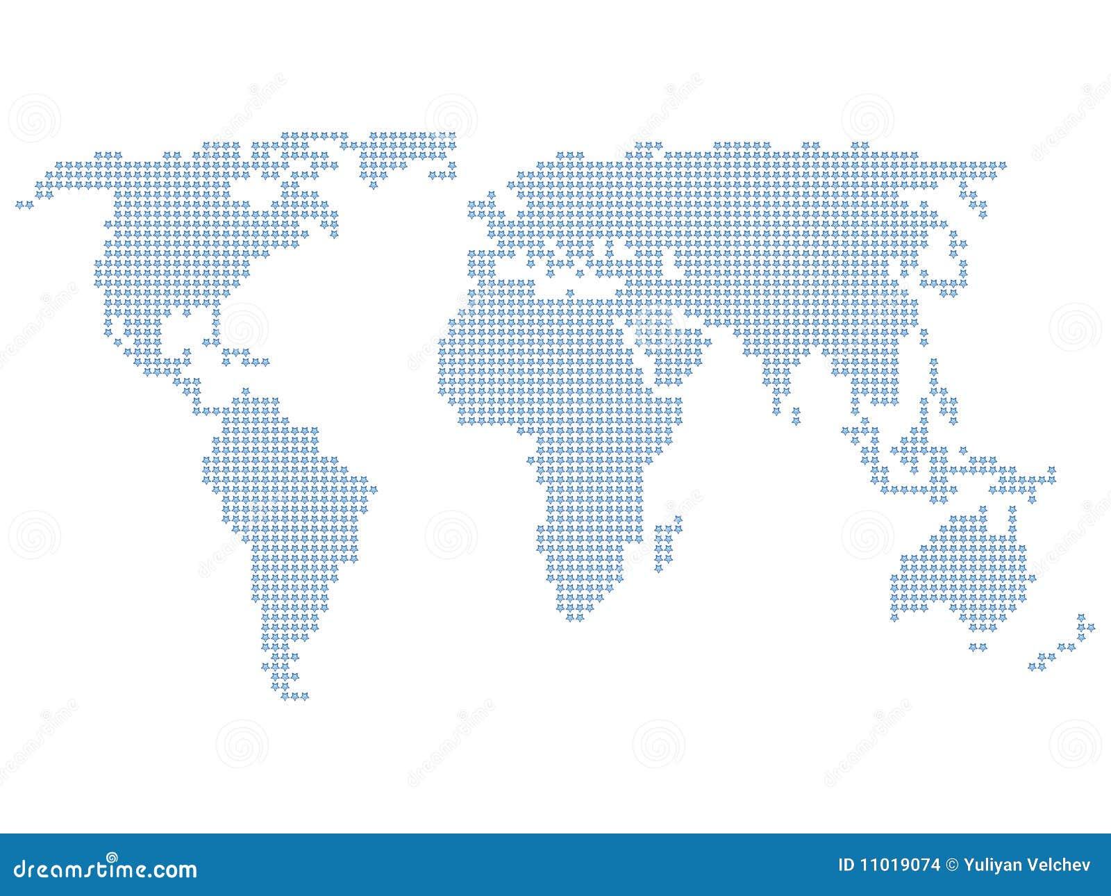World map stars stock vector. Illustration of america - 11019074