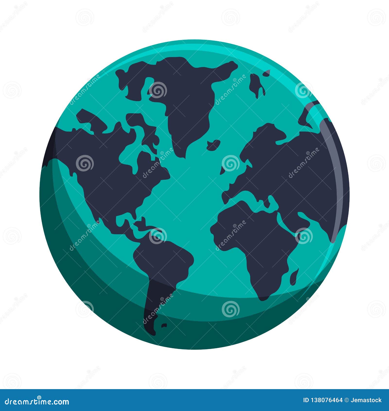 World map symbol isolated stock vector. Illustration of global - 138076464
