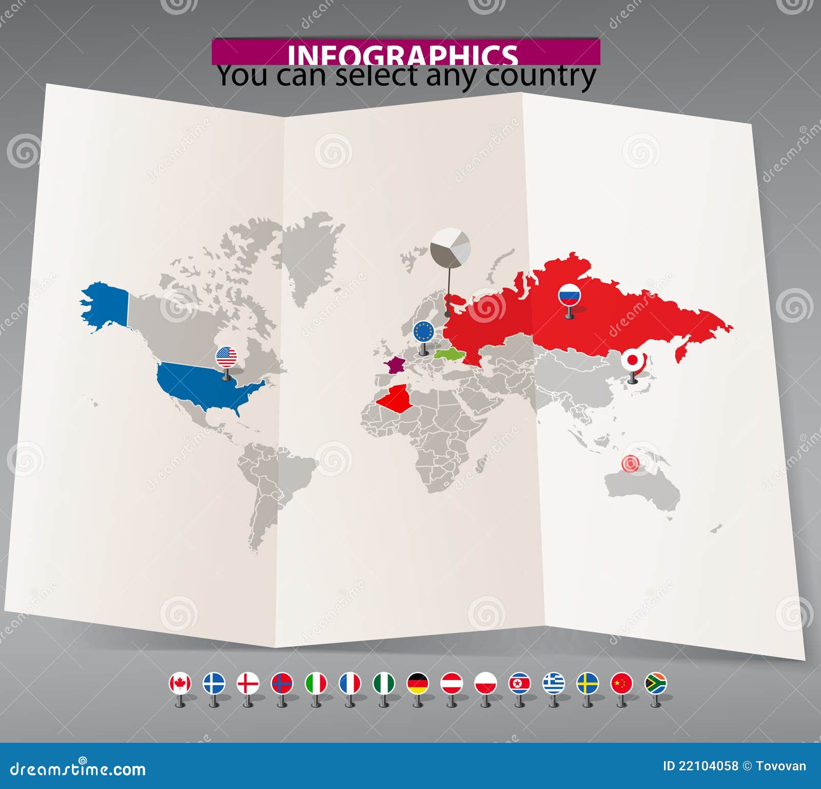 World Map Old Flags Different Countries Stock Illustrations – 2 World ...