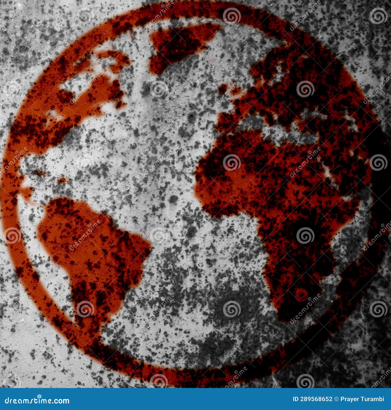 World Map Texture As Background Stock Illustration - Illustration of ...