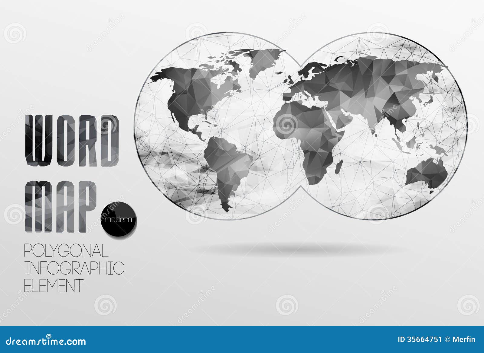 World Map Graphic Words