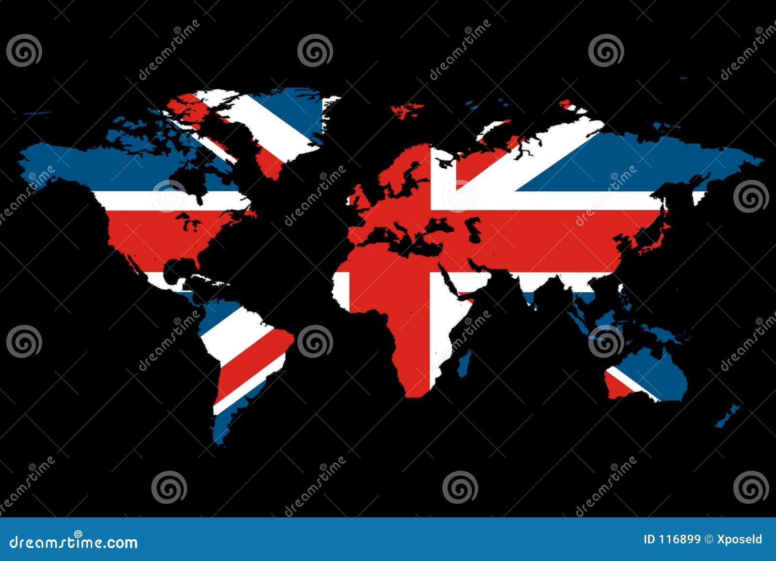 World Map UK Theme stock illustration. Illustration of ground - 116899
