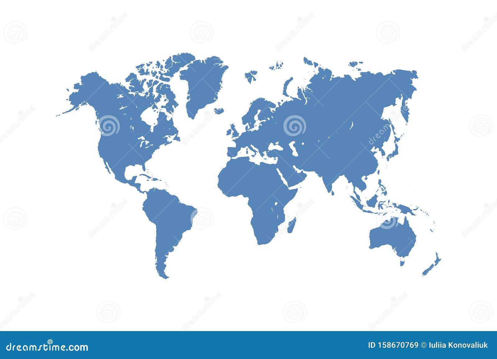 World Map Vector Abstract Illustration Stock Illustration ...