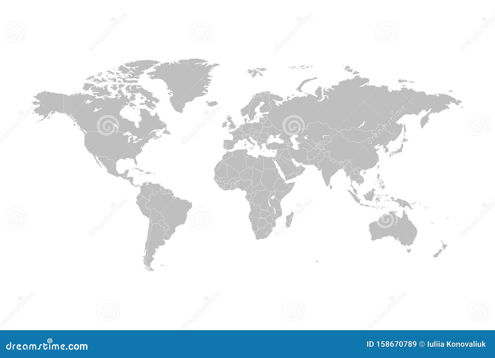 World Map Vector Abstract Illustration Stock Illustration ...