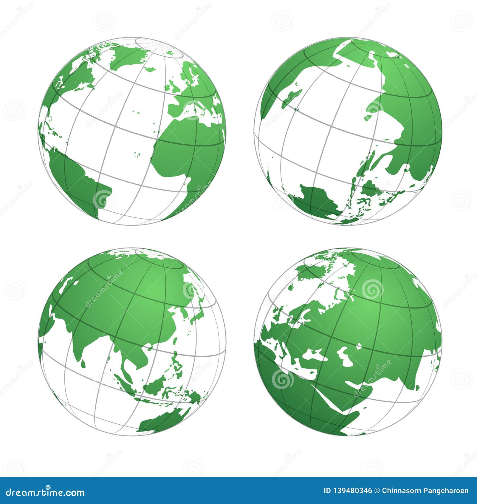 World map vector stock vector. Illustration of round - 139480346
