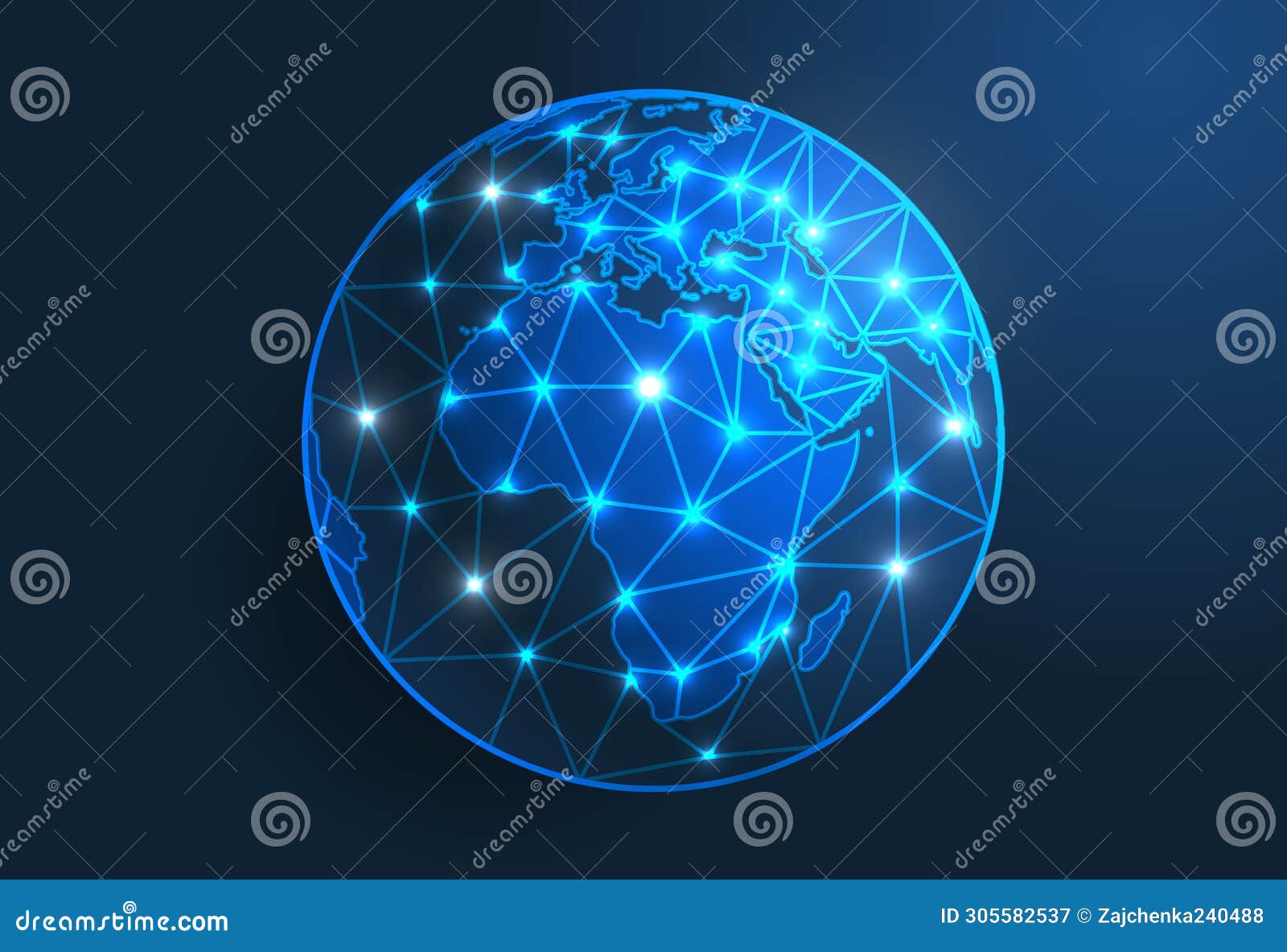 World Map. a Vector Image of a Global Map in the Shape of Countries of ...
