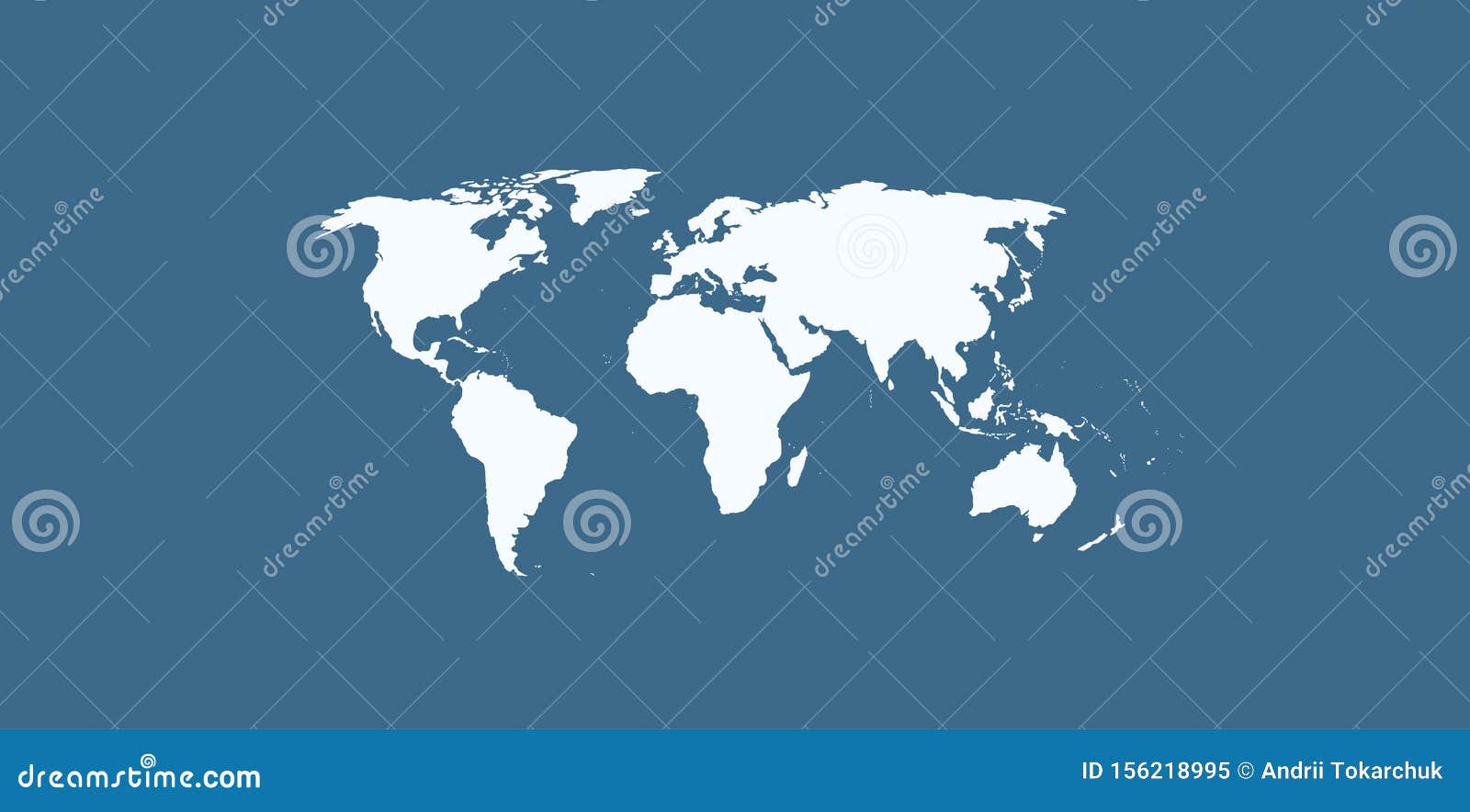 World Map Vector Template, Worldwide Info Graphic Stock Vector ...
