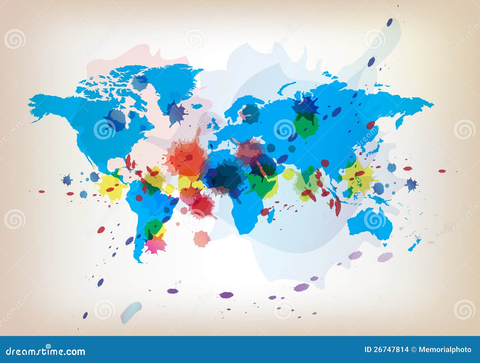 Handprint World War III Stock Image | CartoonDealer.com #97045177