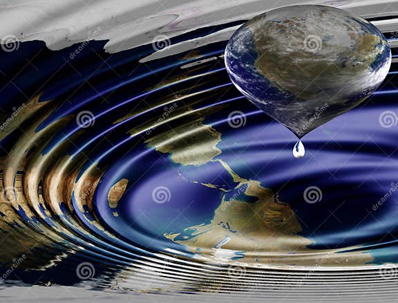 World map waves stock image. Image of advertise, globe - 1964187