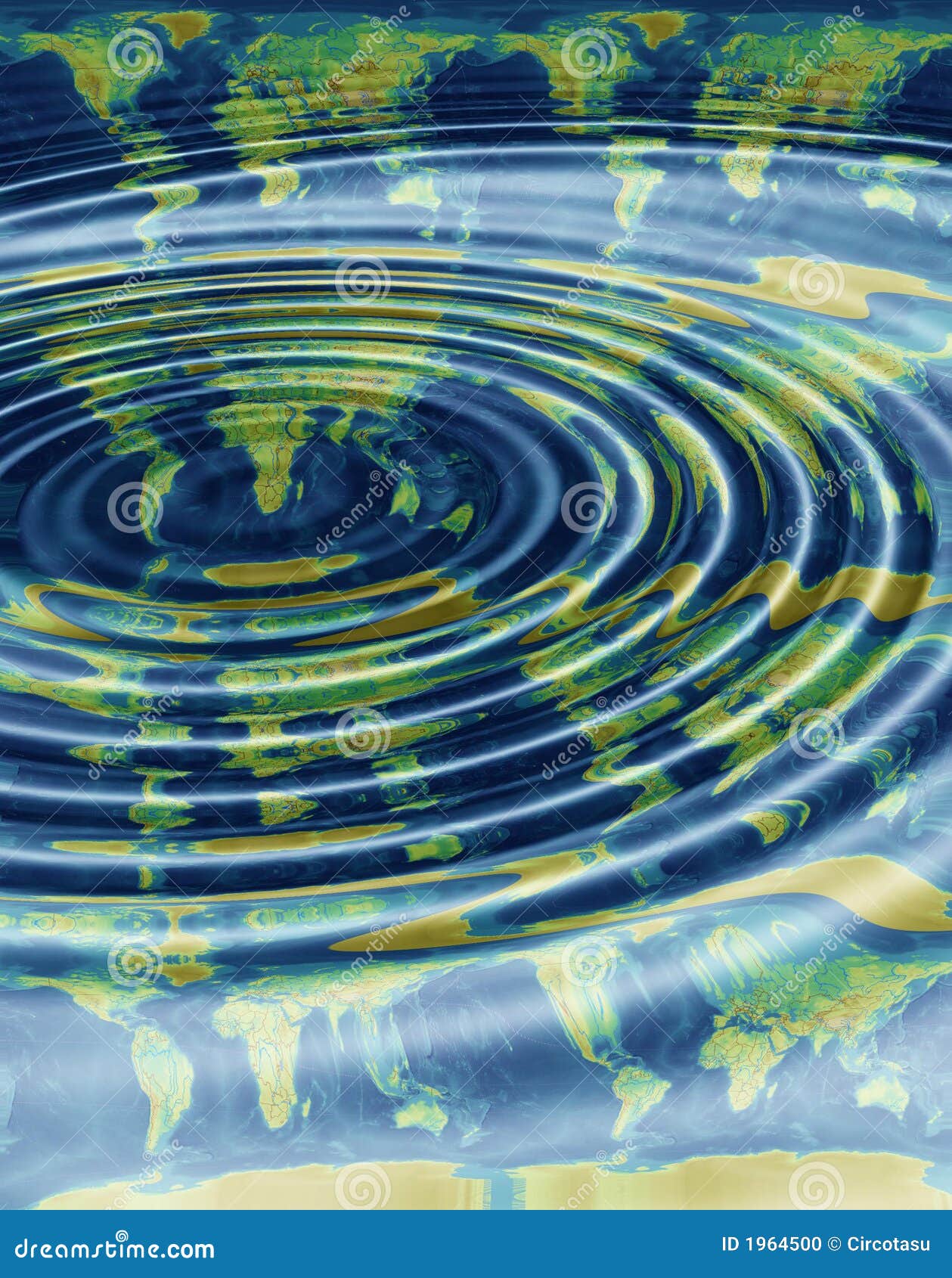 World map waves stock illustration. Illustration of globe - 1964500