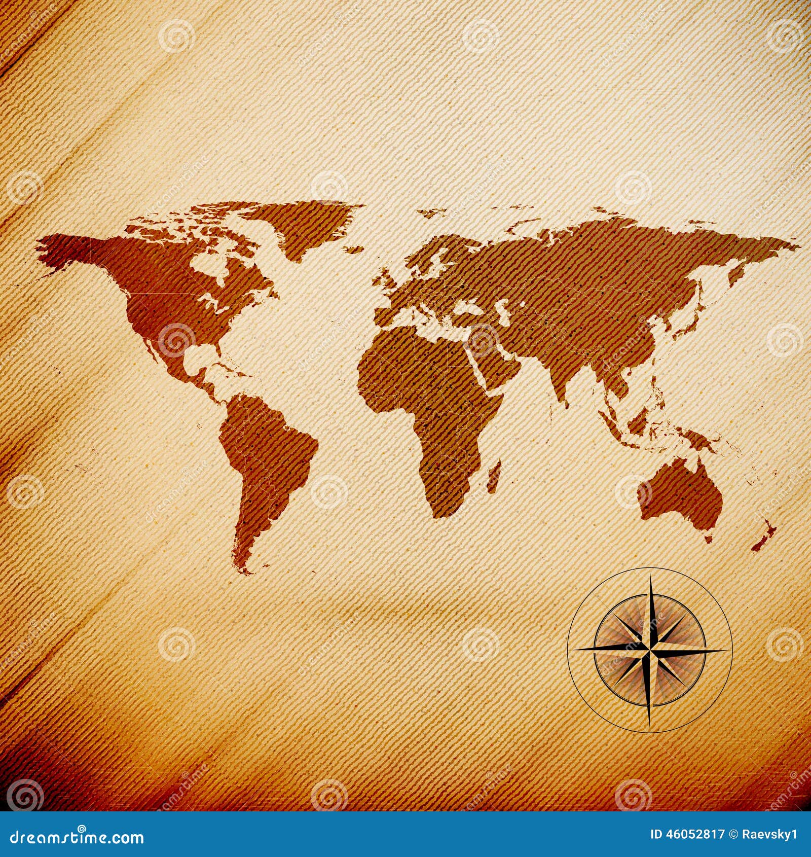 World Map, Wooden Design Texture, Vector Stock Vector - Illustration of ...