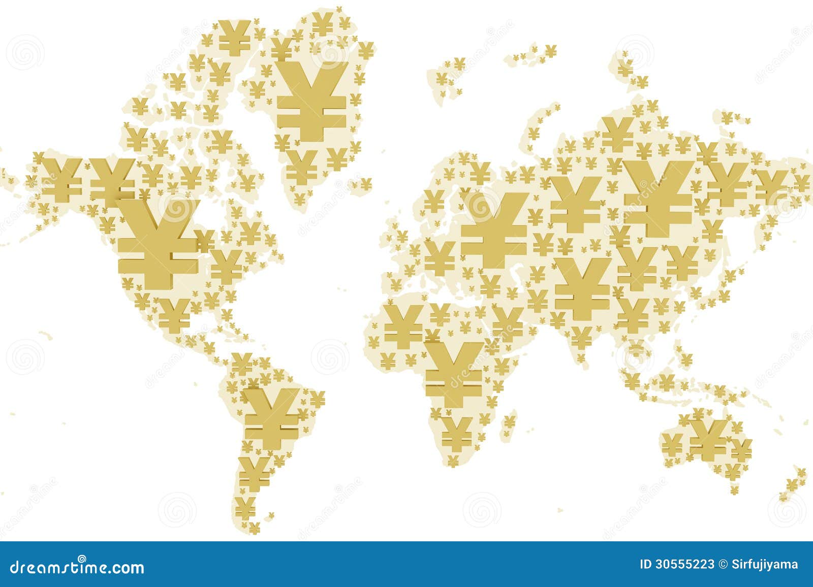 World map yen sign stock illustration. Illustration of worldwide - 30555223