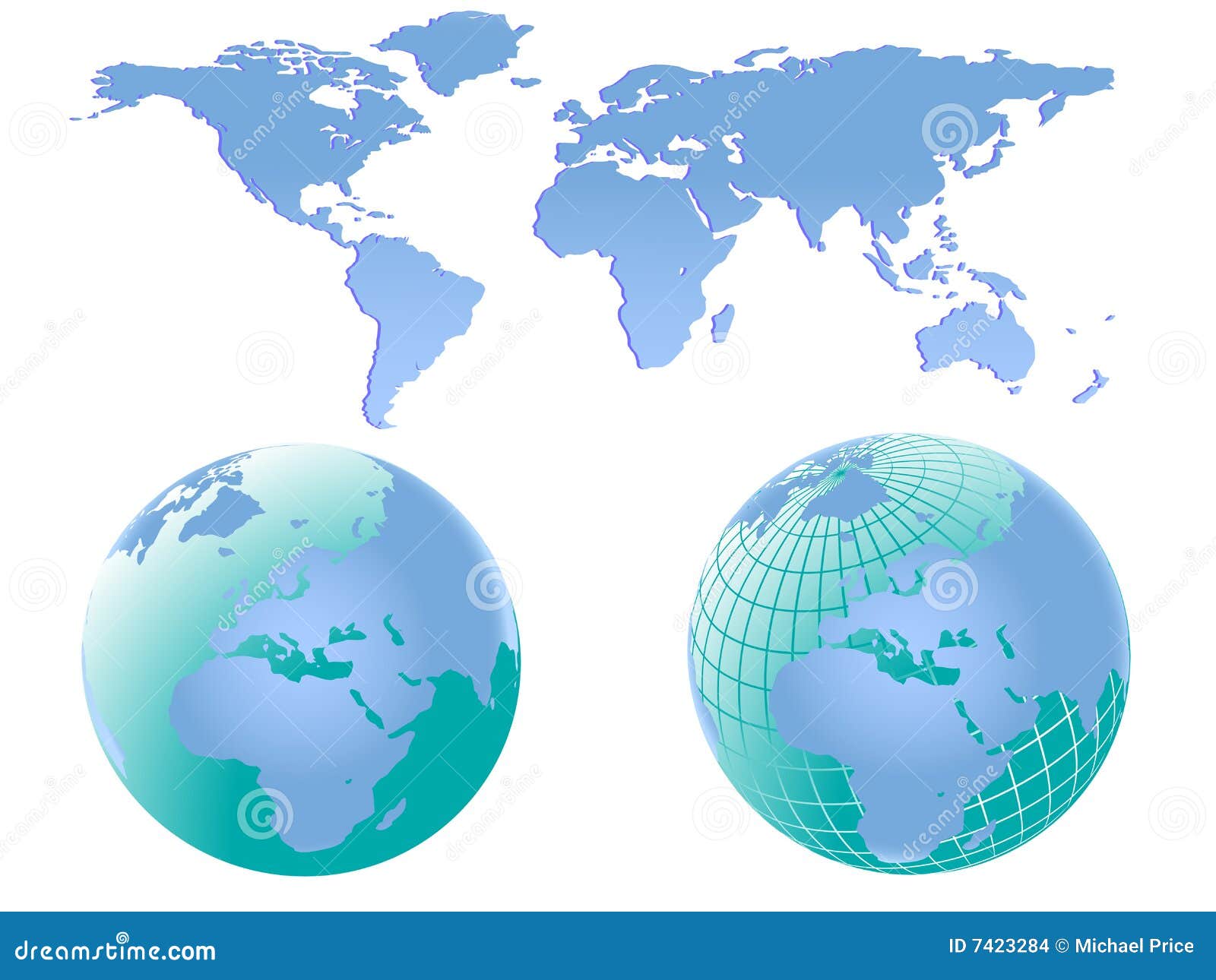 World Maps Illustration stock illustration. Illustration of europe ...