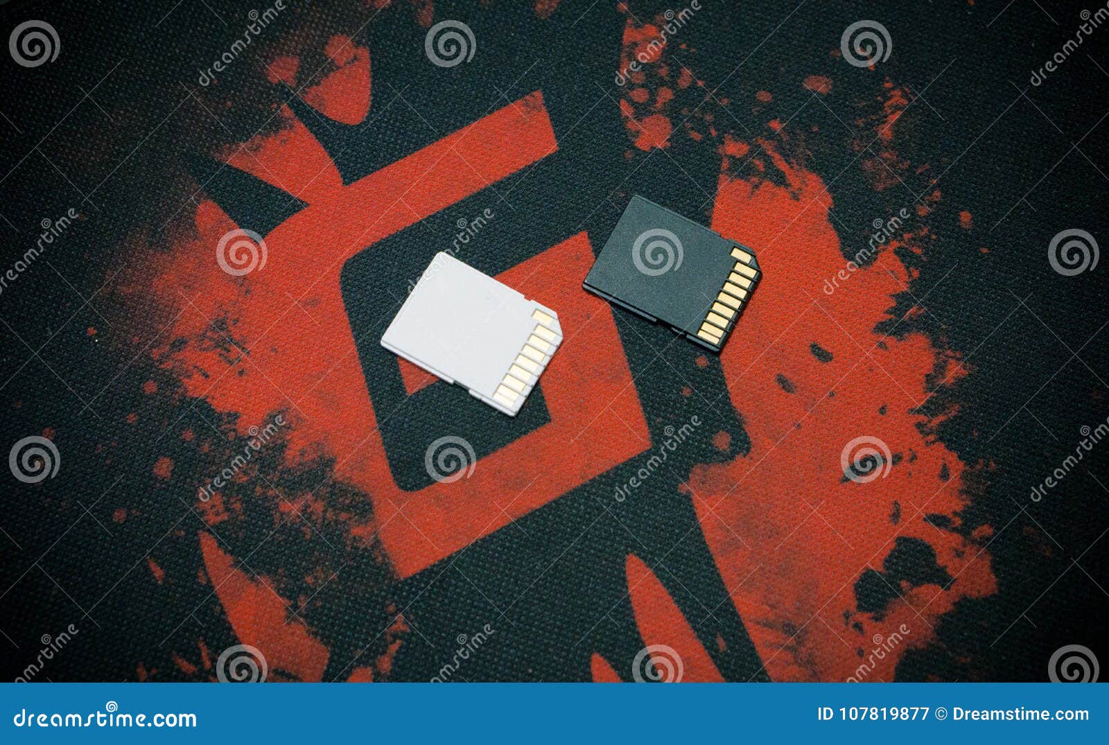 World of Memory Cards - Different Perspective! Stock Image - Image of ...