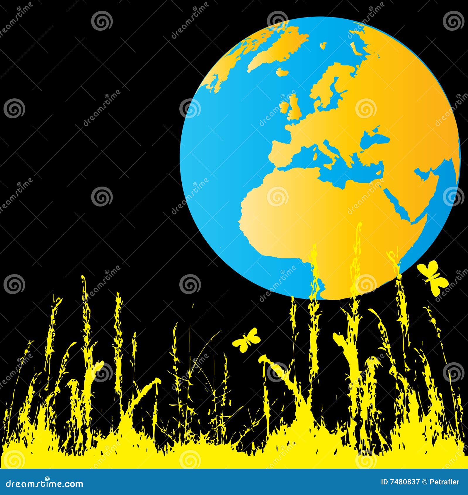 World Message stock vector. Illustration of modern, graphic - 7480837