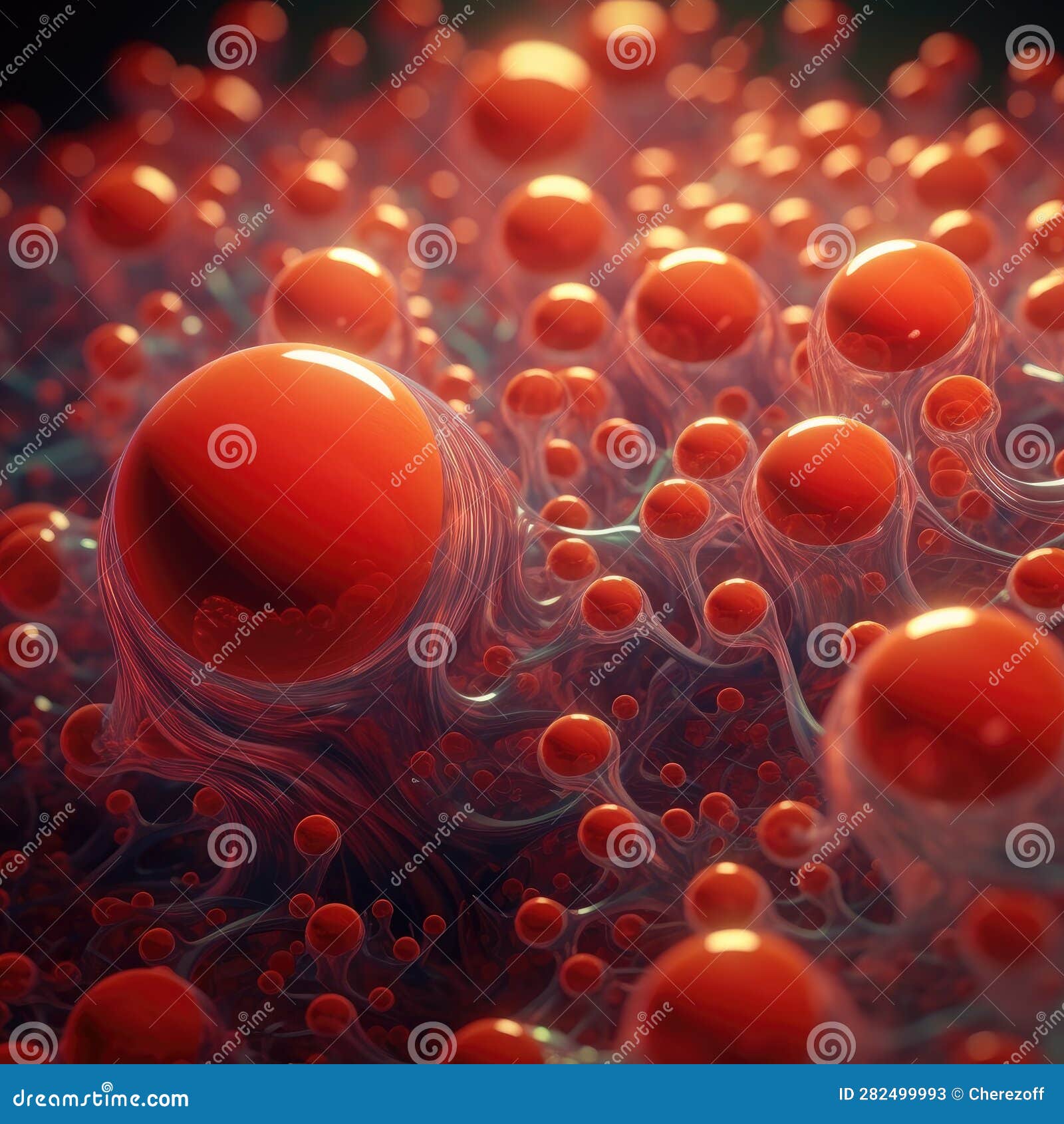 The World of Microorganisms Stock Image - Image of microbe, epidemic ...