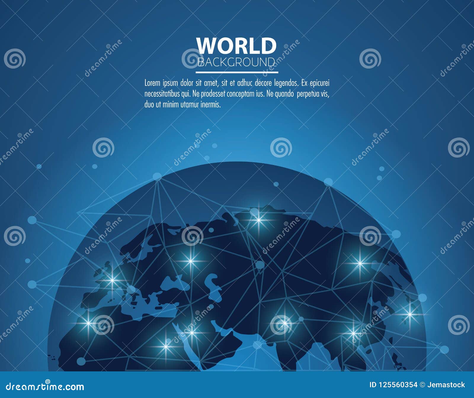 World modern background stock vector. Illustration of business - 125560354
