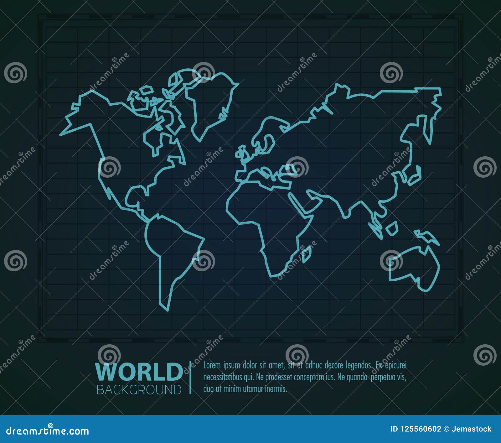 World modern background stock vector. Illustration of poster - 125560602