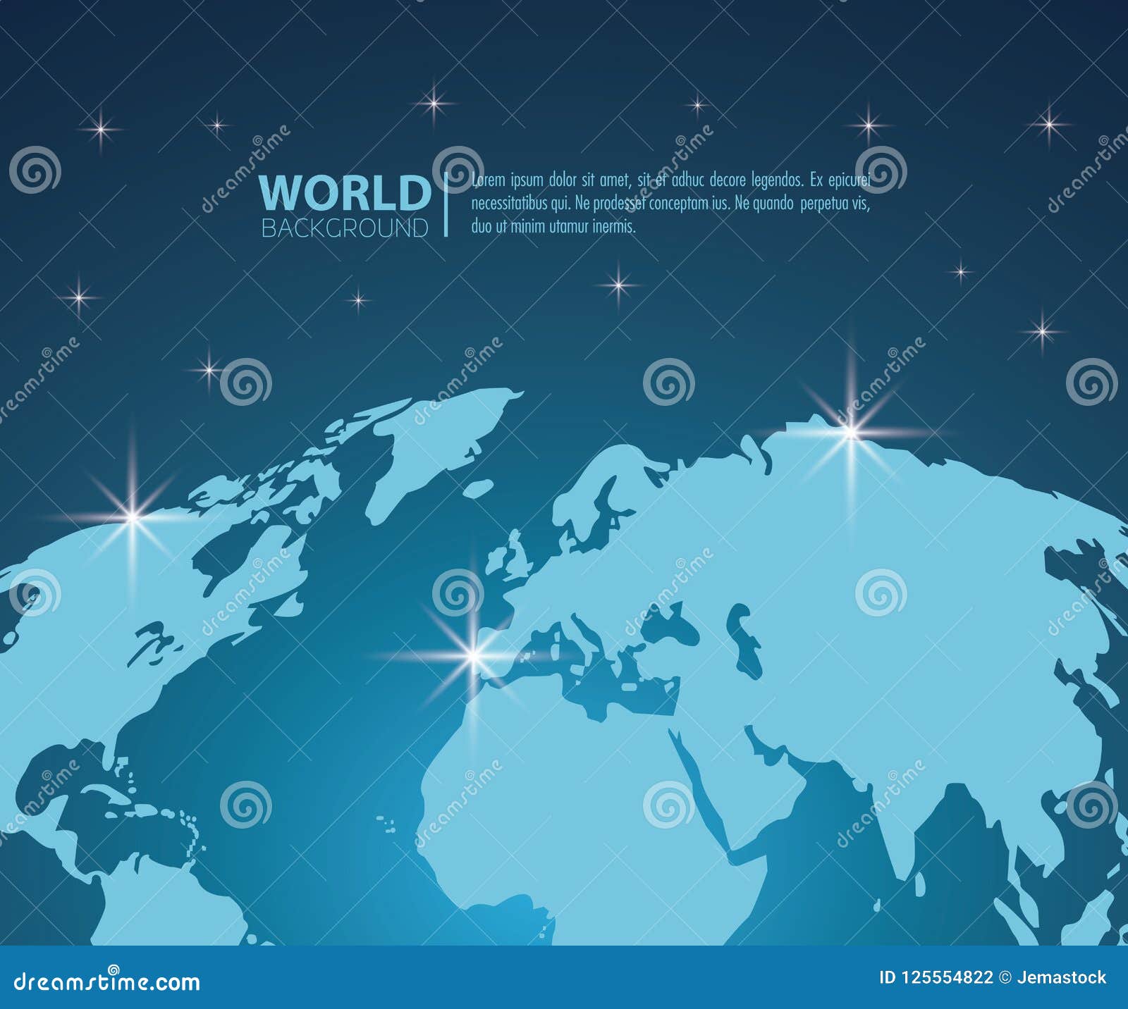 World modern background stock vector. Illustration of concept - 125554822