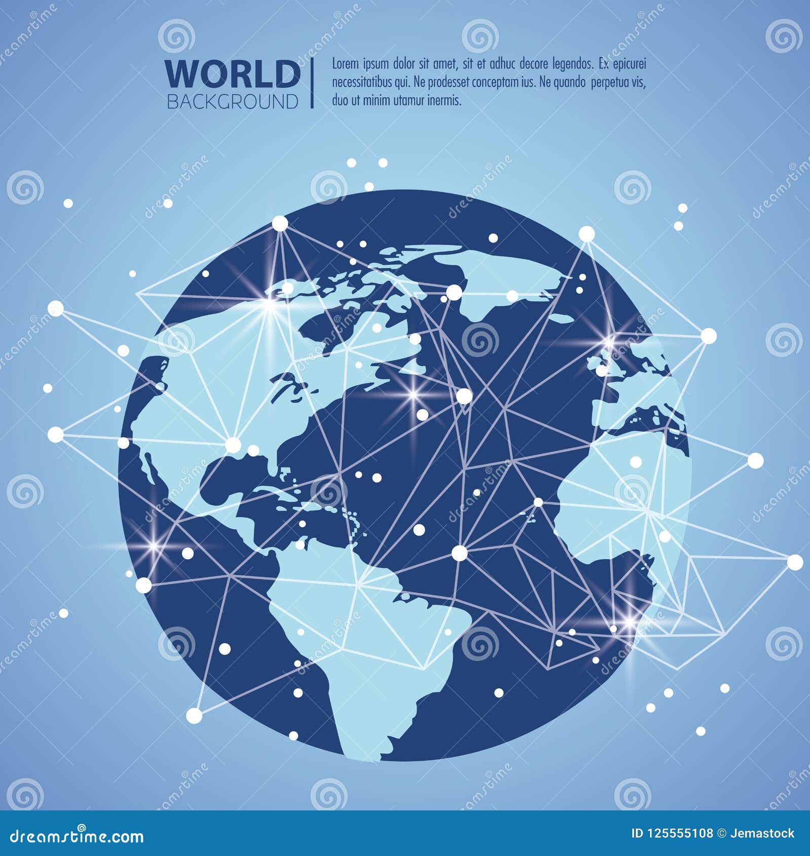 World modern background stock vector. Illustration of design - 125555108