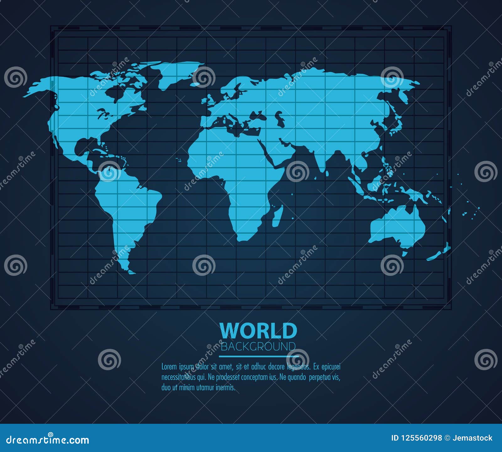 World modern background stock vector. Illustration of earth - 125560298