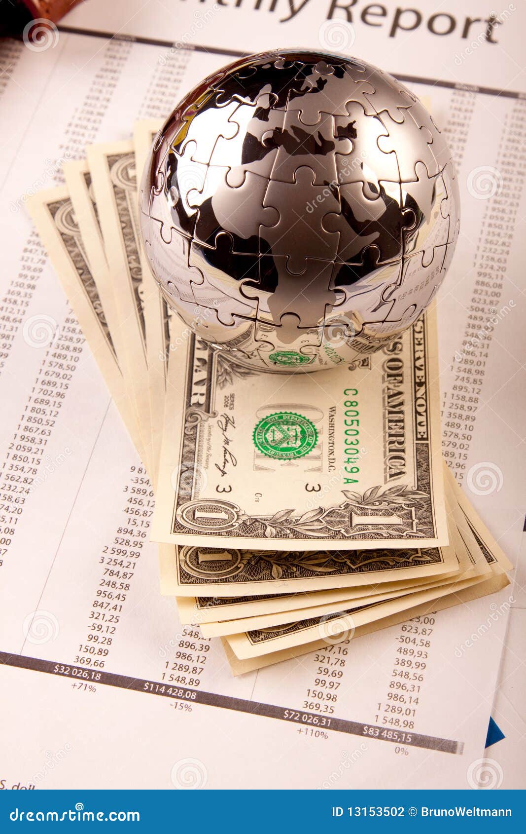 World of Money stock photo. Image of earth, account, maths - 13153502