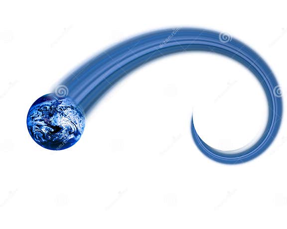 World is moving fast...2 stock illustration. Illustration of science ...