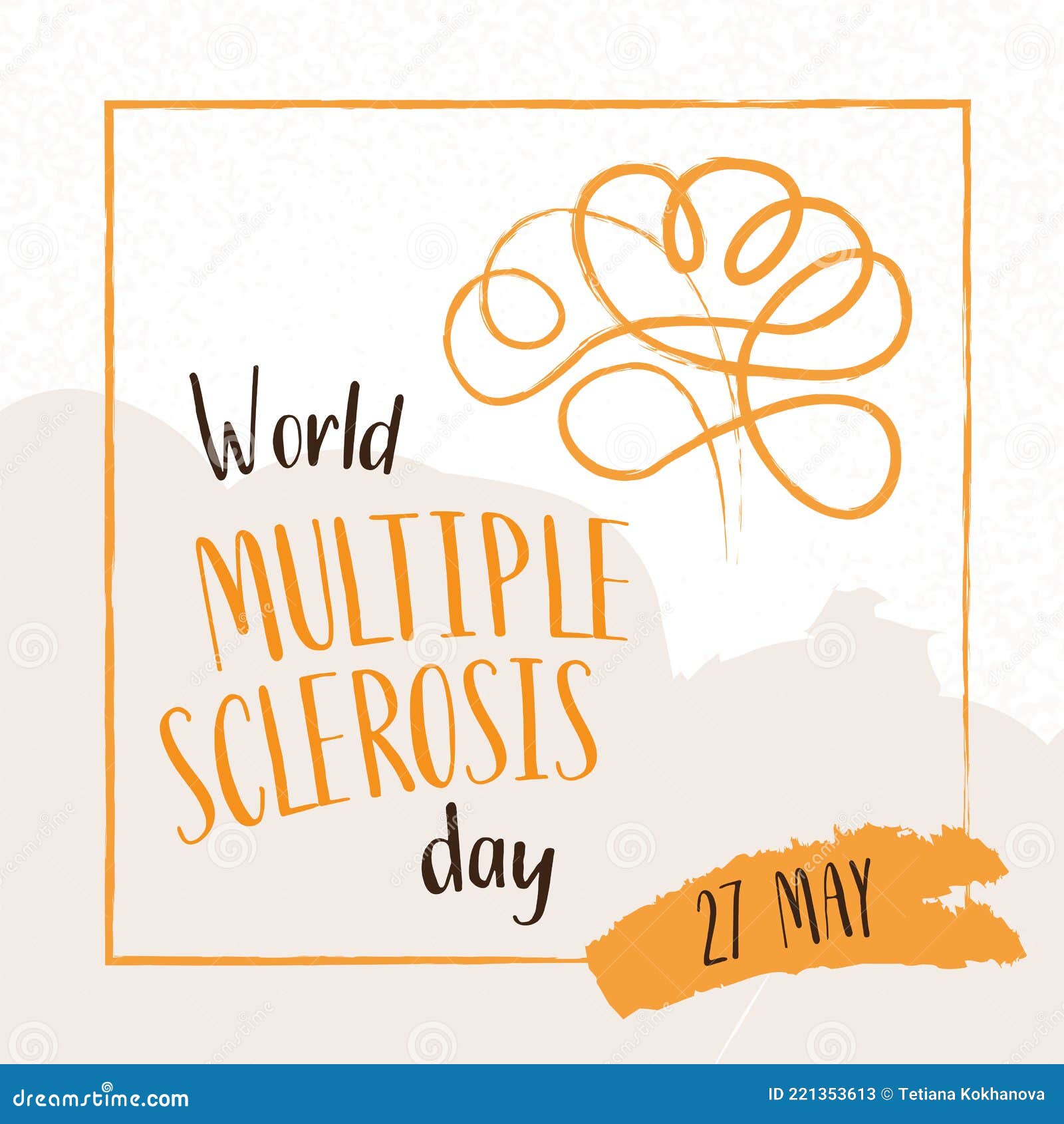 World MS Day Concept. Multiple Sclerosis Treatment. Hand Draw Sketch ...