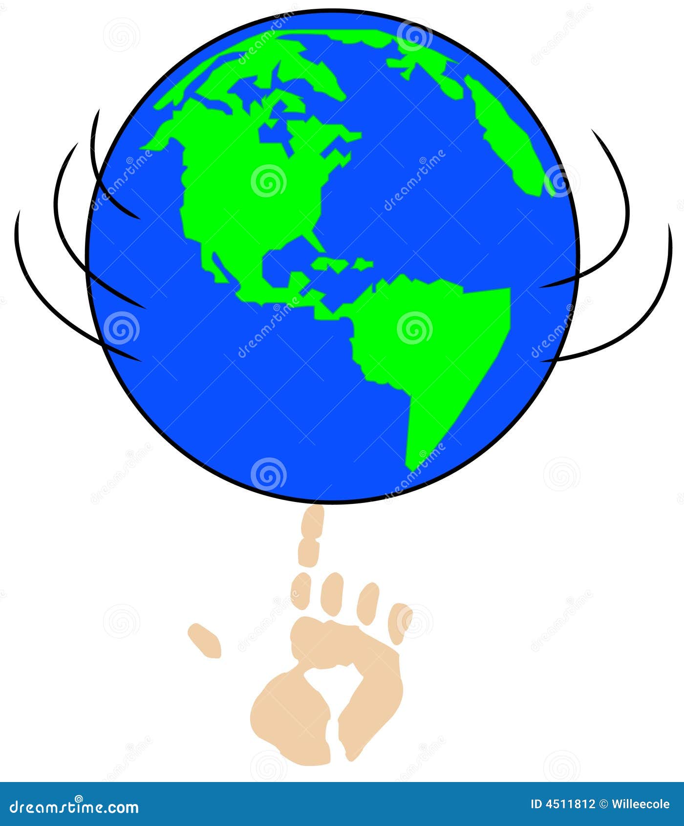 WORLD Spinning Animation 3d Rendering, Planet Earth Elements From NASA ...