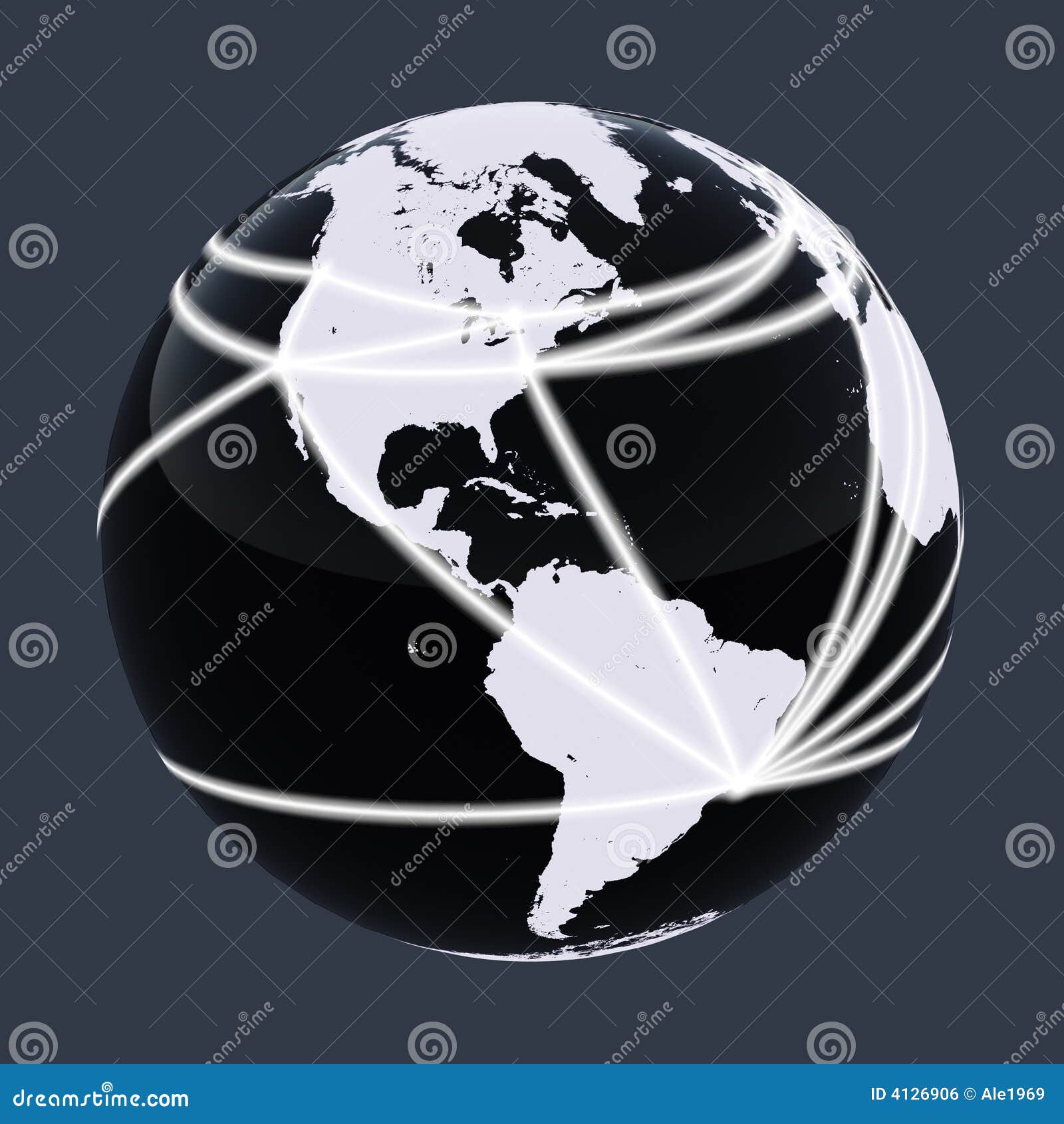 World Net stock illustration. Illustration of canada, internet - 4126906