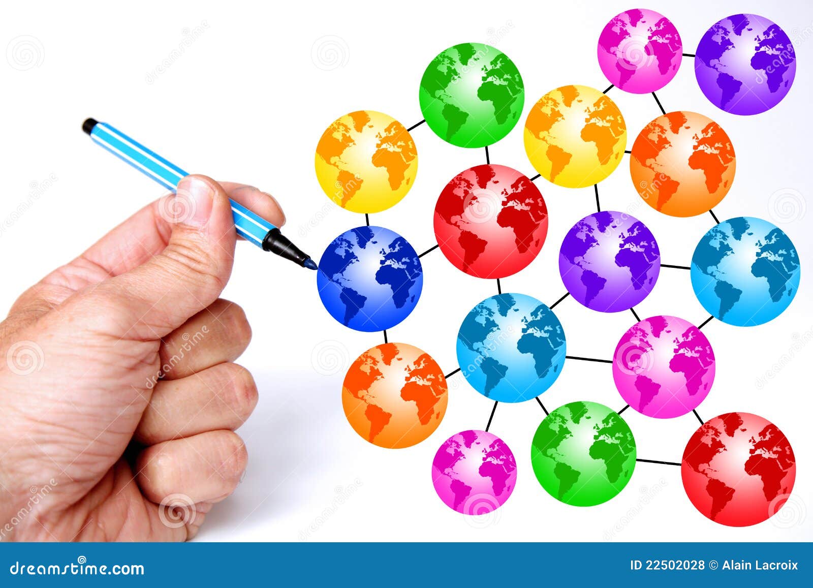 World network stock photo. Image of global, connecting - 22502028