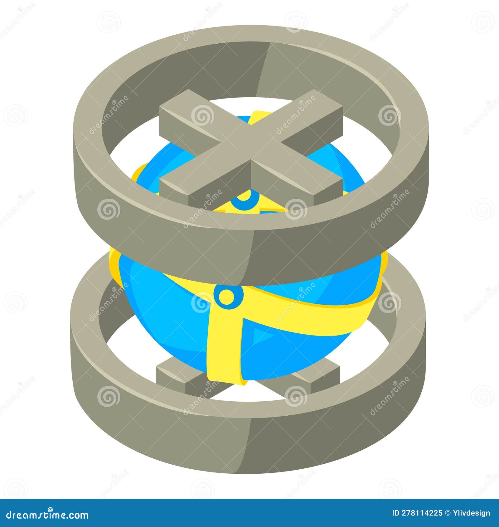 World Network Icon Isometric Vector. Globe Icon and Plus Sign Across ...