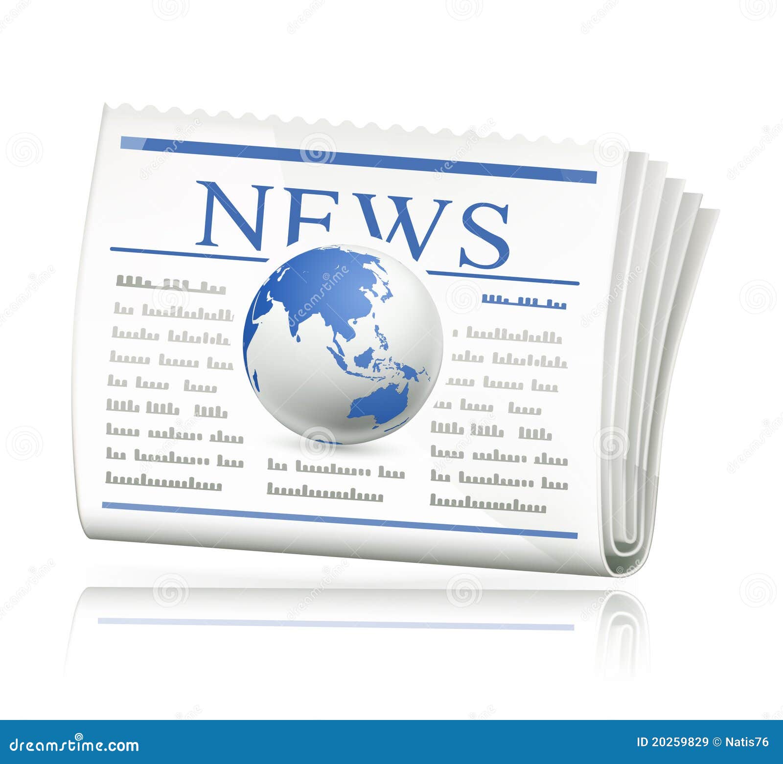 World news stock vector. Illustration of outlook, geography - 20259829